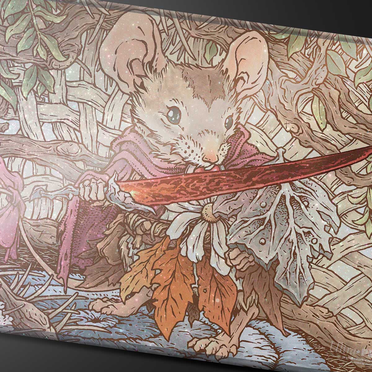 Bloomburrow Mabel, Heir to Cragflame Holofoil Standard Gaming Playmat ...