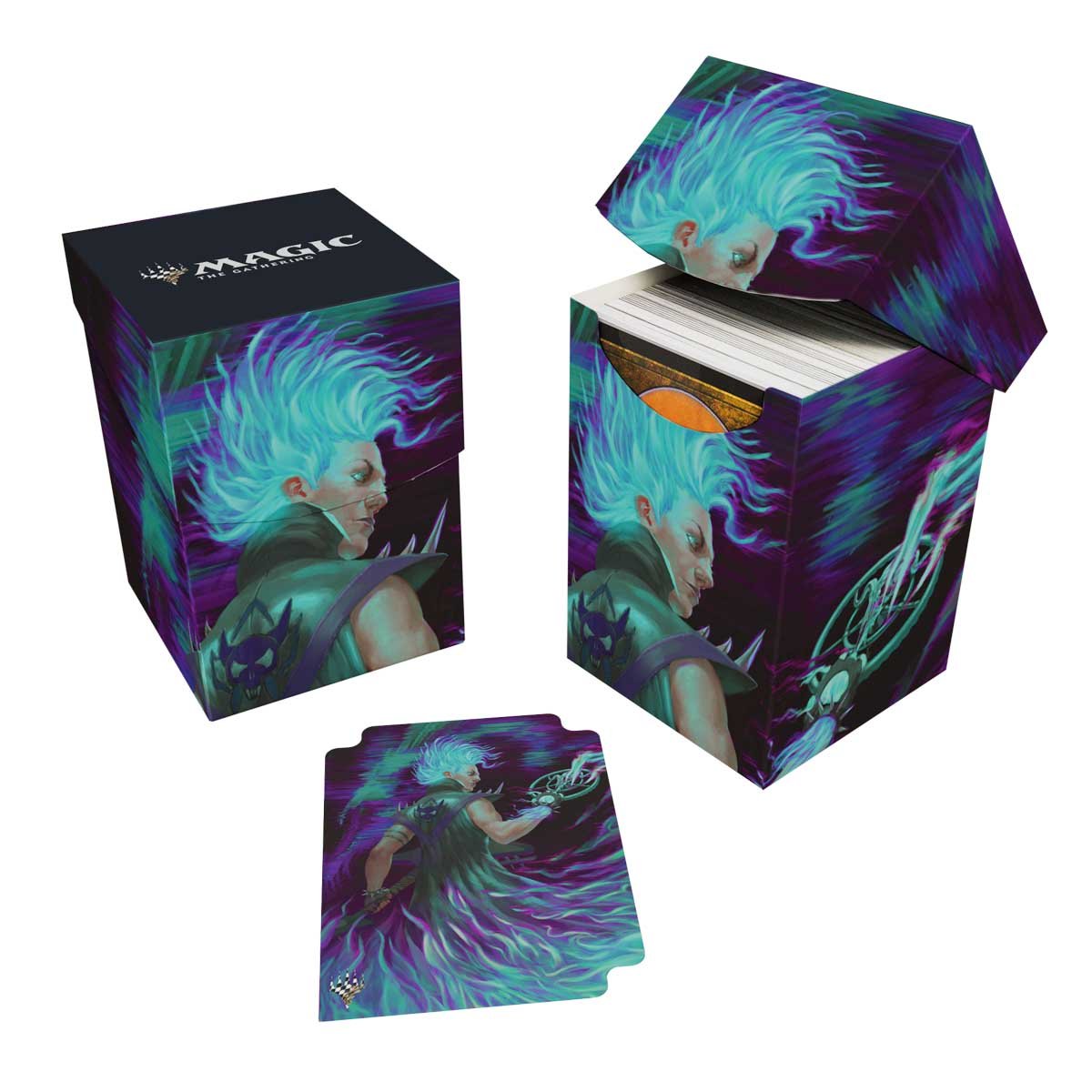 Aetherdrift Winter, Cursed Rider 100+ Deck Box for Magic: The Gathering ...