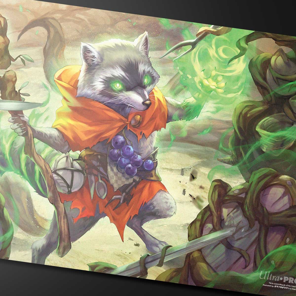 Bloomburrow Bello, Bard of the Brambles Standard Gaming Playmat for ...
