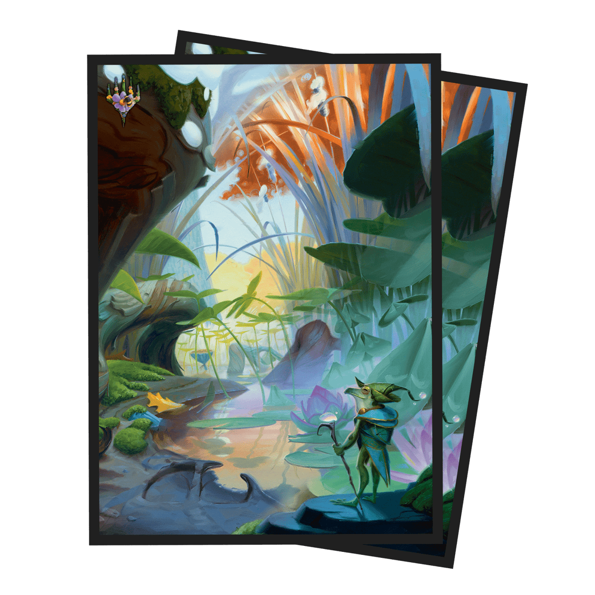 Bloomburrow Season Lands: Island Summer Deck Protector Sleeves (100ct ...