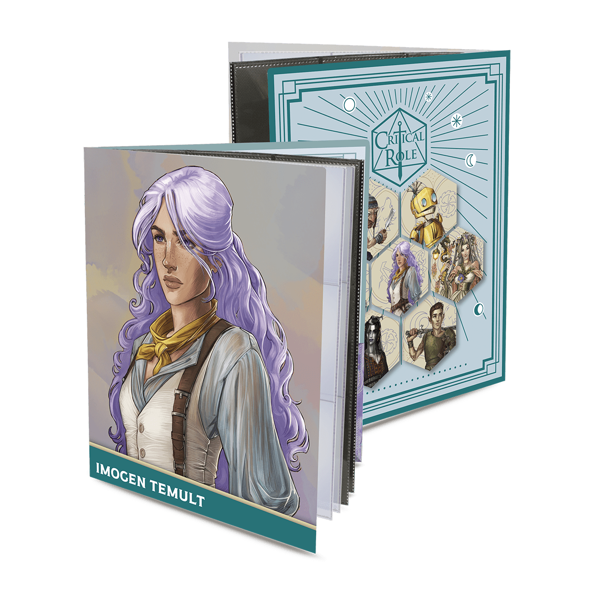 Critical Role Bells Hells Imogen Temult RPG Folio with Stickers | Ultra ...