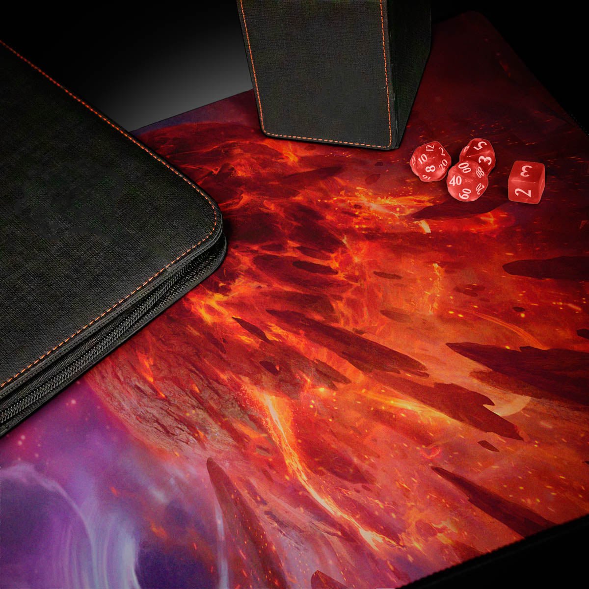 Edge of Eternities Kavaron, Memorial World Playmat Mythic Land Red for ...