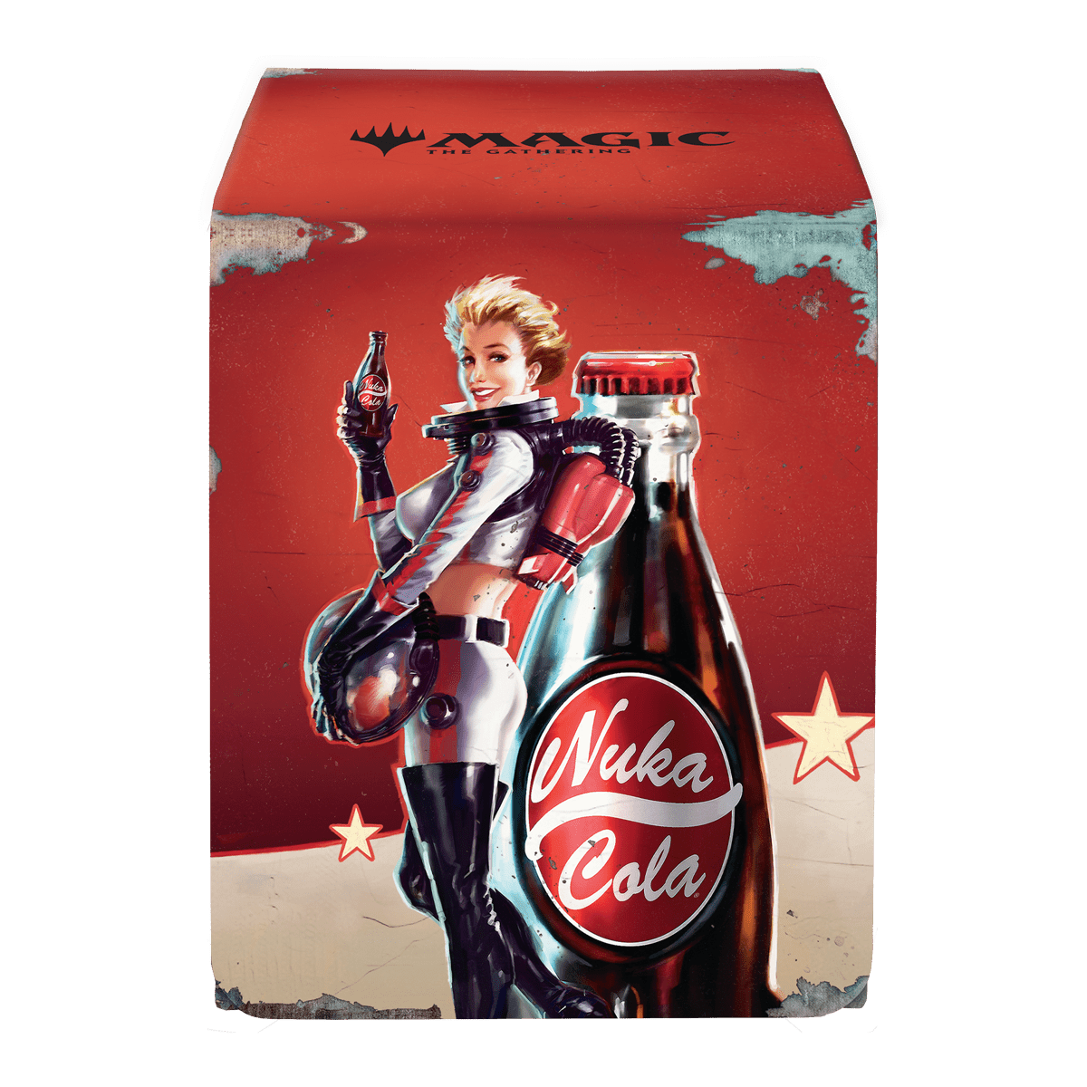 Fallout Nuka Cola Pinup Alcove Flip Deck Box for Magic: The Gathering ...