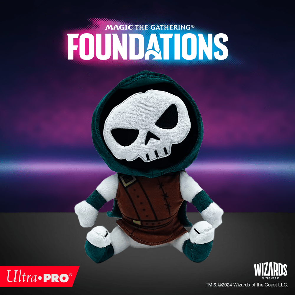 Foundations Tiny Bones Plush Gamer Pouch for Magic: The Gathering ...