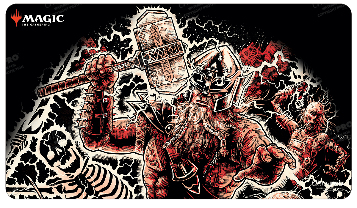 Kaldheim: Toralf, God of Fury Standard Gaming Playmat for Magic: The ...