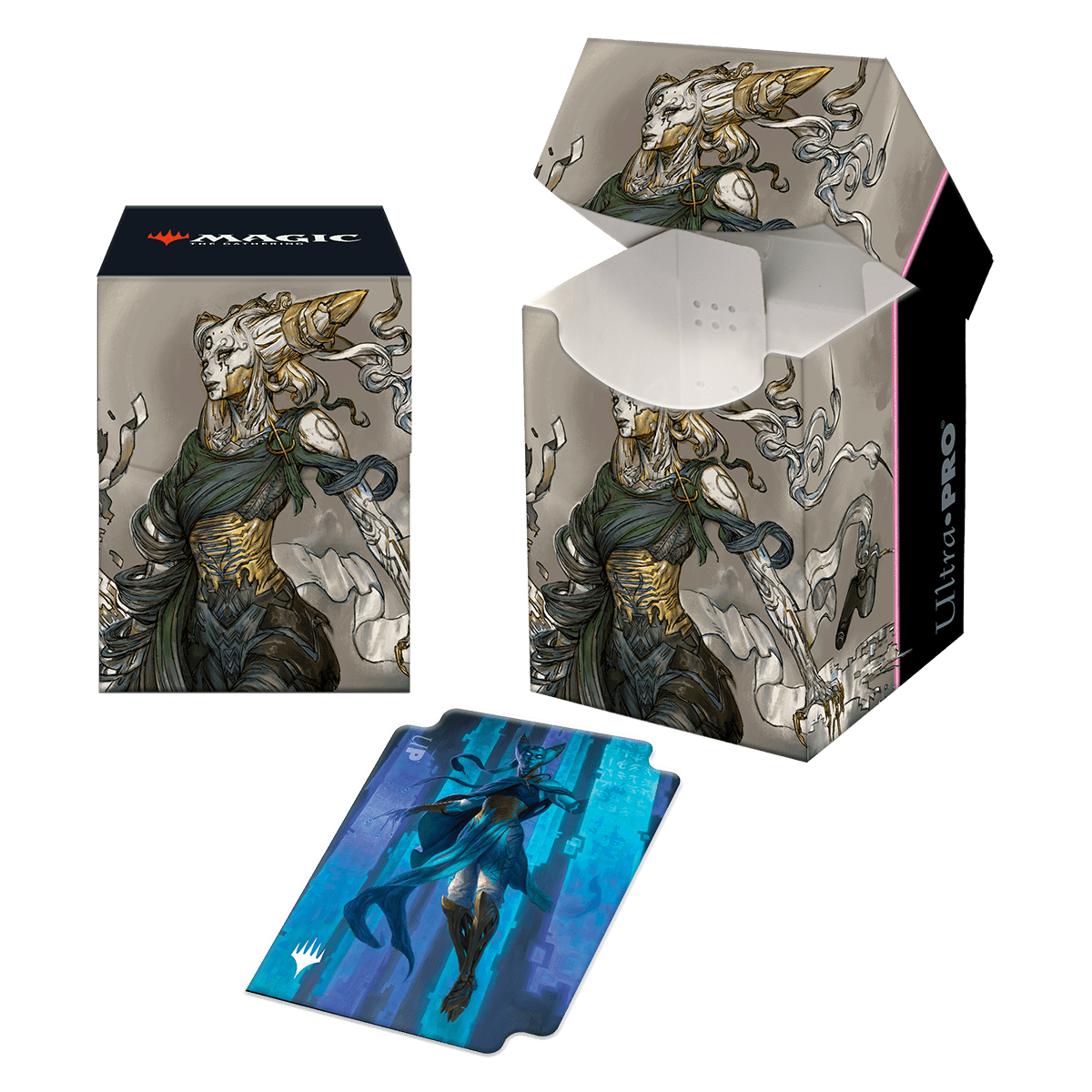 Kamigawa Neon Dynasty Tamiyo, Compleated Sage 100+ Deck Box for Magic ...