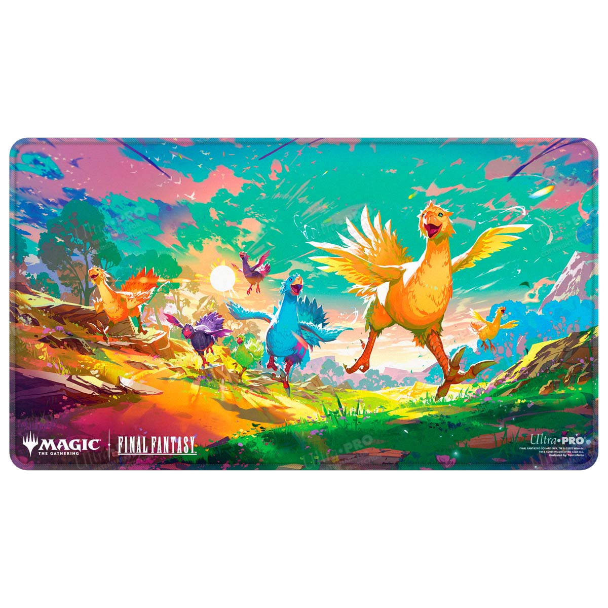 MAGIC: THE GATHERING®—FINAL FANTASY™ Chocobo Parade Holofoil® Playmat ...