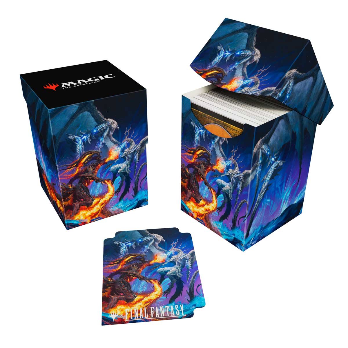 Magic: The Gathering®—FINAL FANTASY™ Bahamut and Ifrit 100+ Deck Box ...