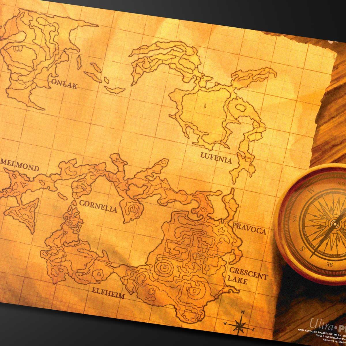 Magic: The Gathering®—FINAL FANTASY™ World Map Playmat – Ultra PRO ...