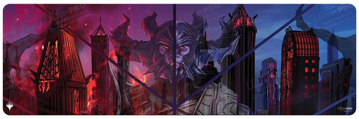 Streets of New Capenna Hostile Takeover 8ft Table Playmat for Magic ...