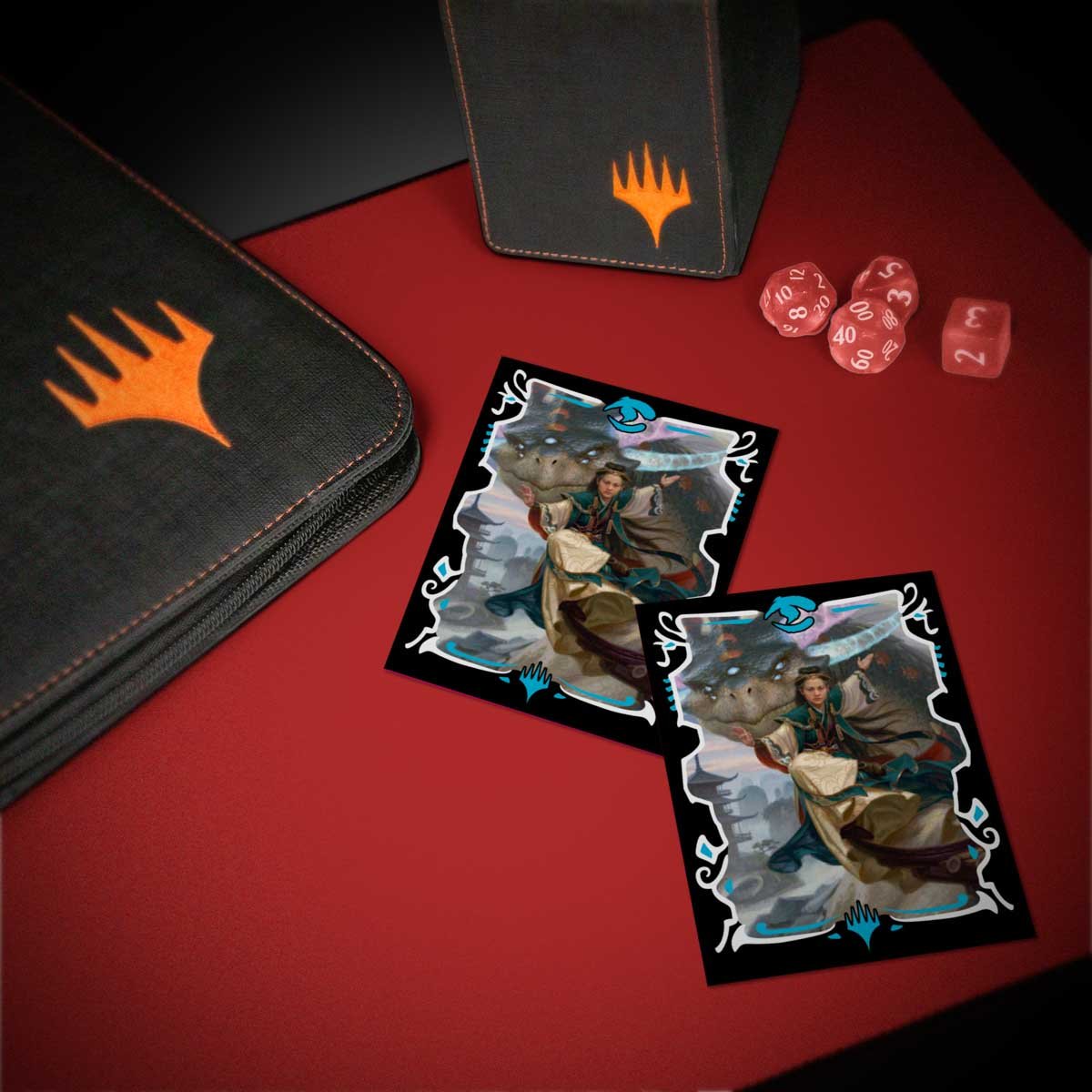 Tarkir Dragonstorm Jeskai Commander 100ct Deck Protector Sleeves for M ...